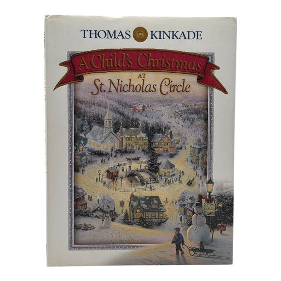 Holiday | Thomas Kinkade A Childs Christmas At St Nicholas Circle By ...